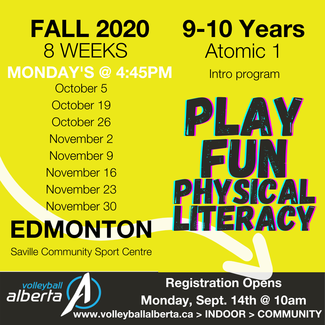 Fall 2020, 8 Week Programs | Volleyball Alberta