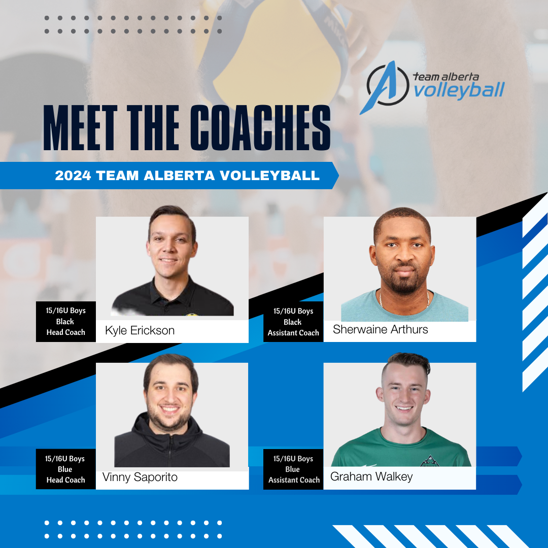 Meet The Coaches - 2024 Team AB Volleyball | Volleyball Alberta